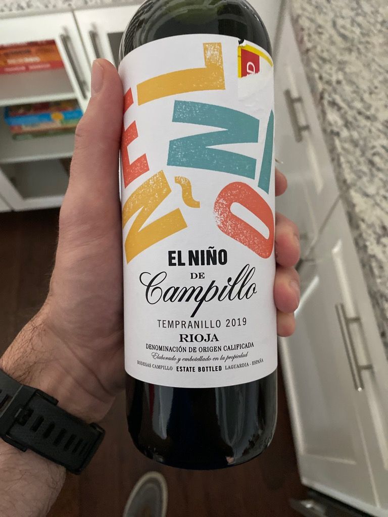 2020 Bodegas Campillo Rioja El Niño de Campillo, Spain, La Rioja, La ...