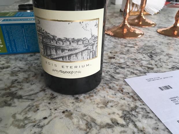 2011 Maybach Family Vineyards Chardonnay Eterium, USA, California ...