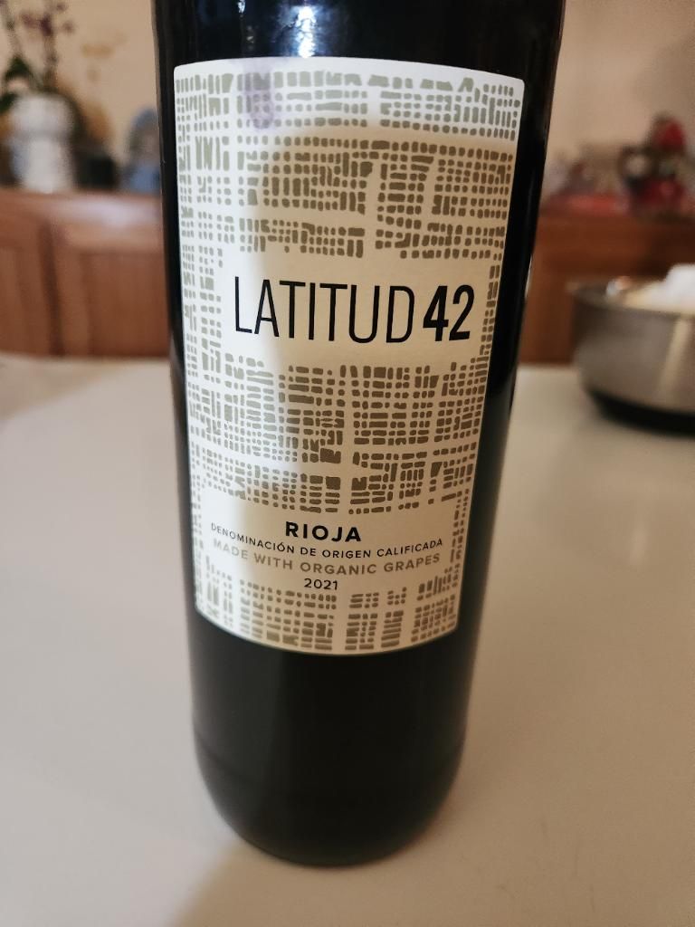 2021 Latitud 42 Rioja, Spain, La Rioja, Rioja - CellarTracker