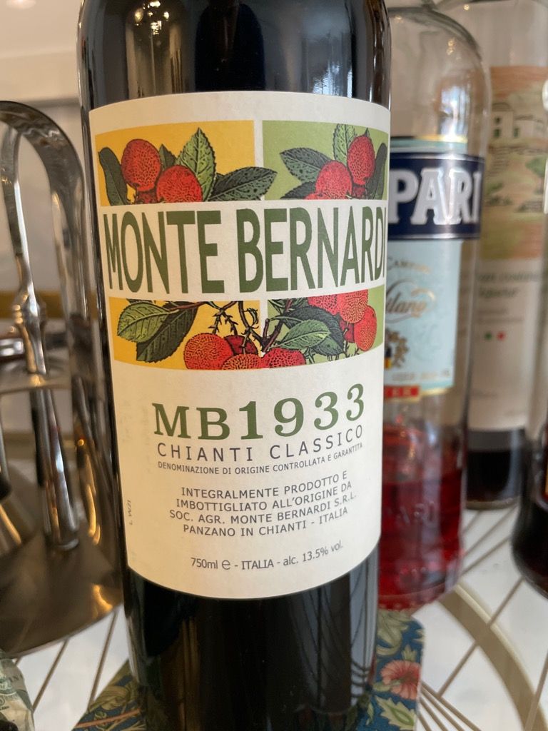 2019 Monte Bernardi Chianti Classico MB1933, Italy, Tuscany, Chianti ...