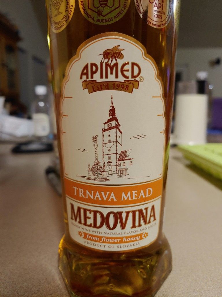 NV Apimed Medovina Trnava Mead from flower Honey Slovakia, Slovakia ...