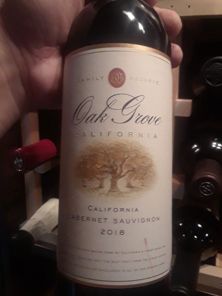 2018 Oak Grove Cabernet Sauvignon Family Reserve Oak Grove, USA ...