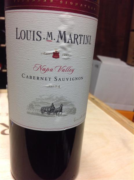 2007 Louis M. Martini Cabernet Sauvignon Founder's Signature, USA ...