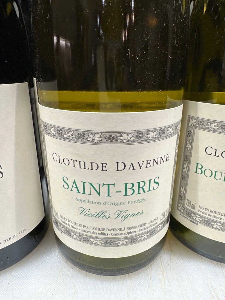 2022 Clotilde Davenne Saint-Bris Vieilles Vignes, France, Burgundy ...