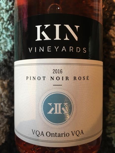 2021 Kin Vineyards Pinot Noir Rosé, Canada, Ontario, Ontario VQA ...