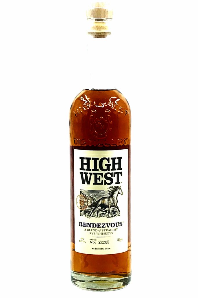 2022 High West Rendezvous Rye Blended Straight Rye Whiskey, 46.0%, USA ...