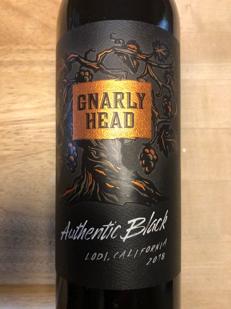 2019 Gnarly Head Authentic Black, USA, California, Central Valley, Lodi ...