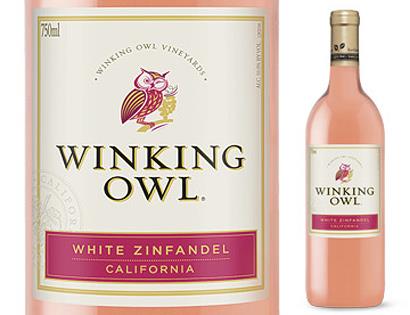 NV Winking Owl Vineyards Zinfandel Rosé Winking owl, USA, California ...