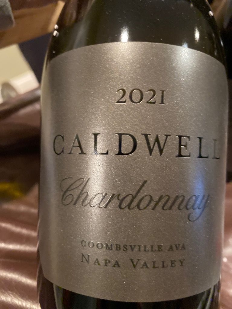 2021 Caldwell Chardonnay, USA, California, Napa Valley - CellarTracker
