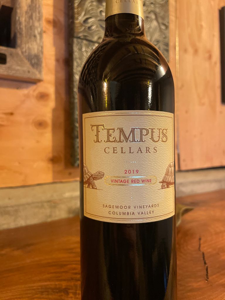 2019 Tempus Cellars Vintage Red Sagemoore Vineyards, USA, Washington ...