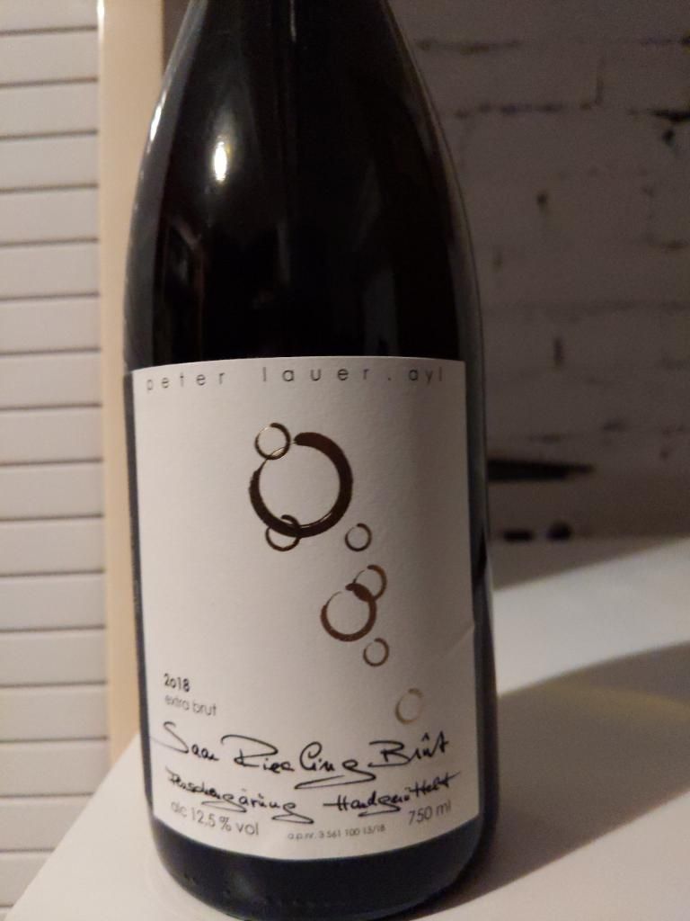 1987 Peter Lauer Saar Riesling Extra Brut, Germany, Mosel Saar Ruwer ...