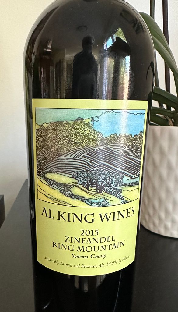 2011 Al King Wine Zinfandel King Mountain, USA, California, Sonoma ...