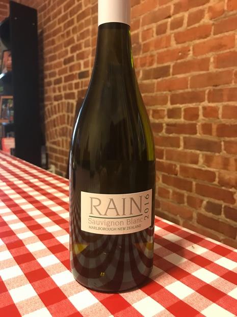 2013 Rain Sauvignon Blanc, New Zealand, South Island, Marlborough ...