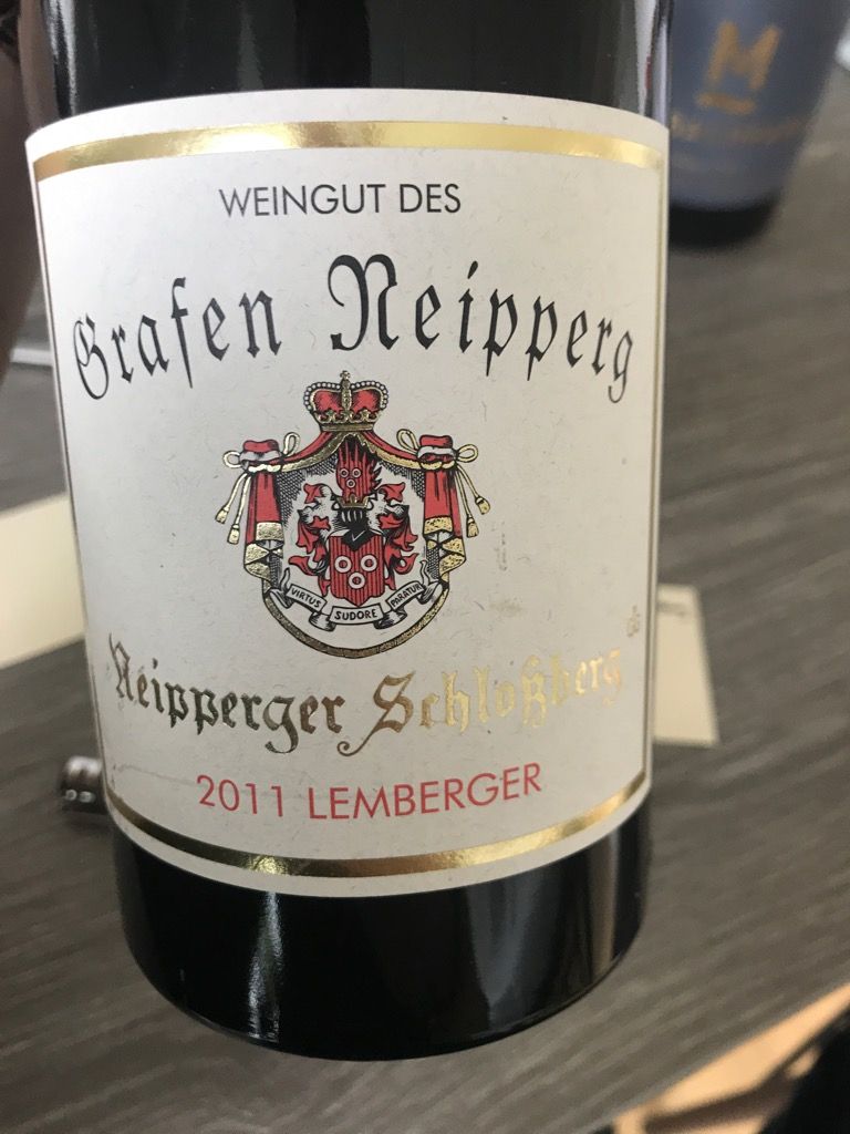 2007 Graf Neipperg Neipperger Schlossberg Lemberger Großes Gewächs ...