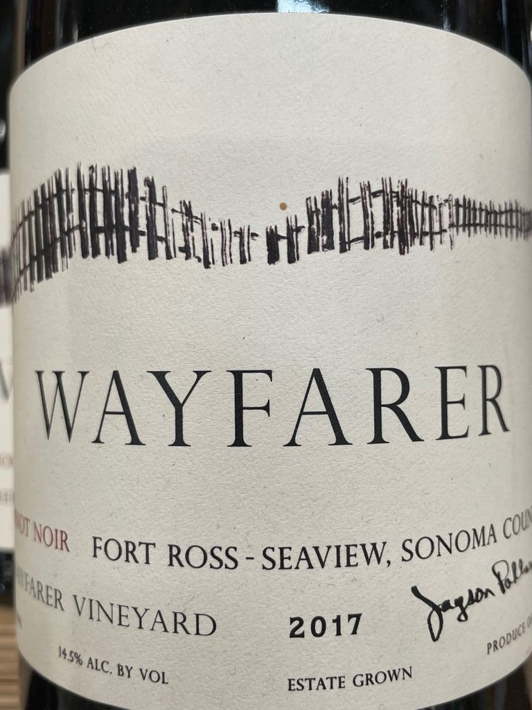 2017 Wayfarer Pinot Noir Wayfarer Vineyard, USA, California, Sonoma ...