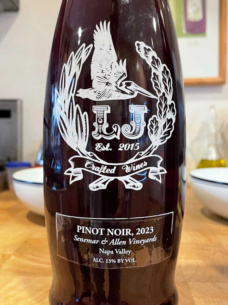 2023 LJ Crafted Wines Pinot Noir Senemar & Allen Vineyards, USA ...