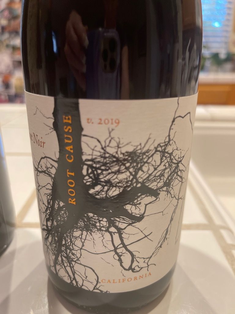 2019 Root Cause Pinot Noir, USA, California, Central Valley, Lodi ...
