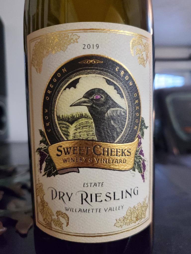 2019 Sweet Cheeks Dry Riesling, USA, Oregon, Willamette Valley ...