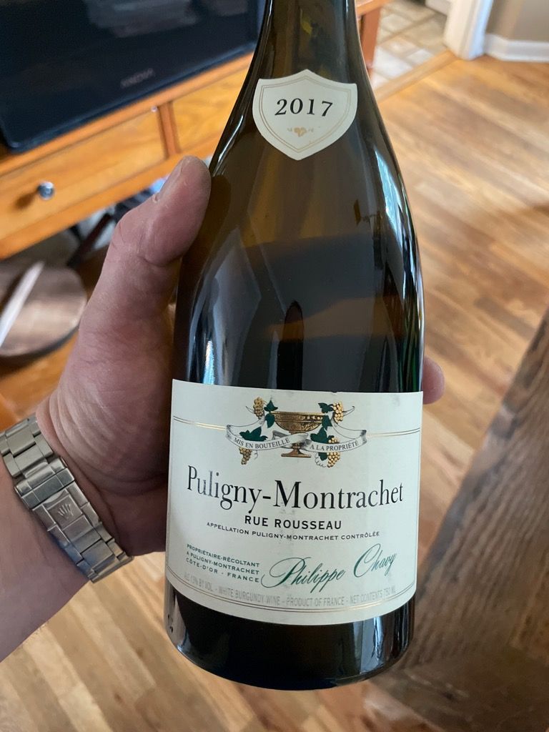 2018 Philippe Chavy Puligny-Montrachet Rue Rousseau, France, Burgundy ...