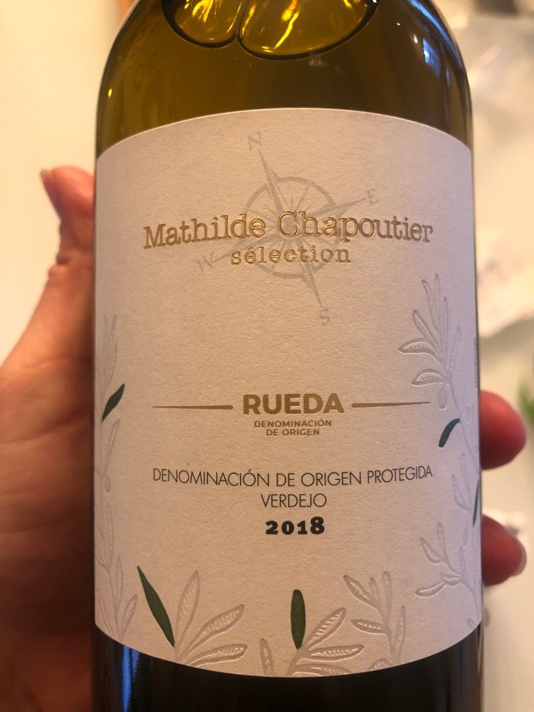 2018 Mathilde Chapoutier Rueda Selection, Spain, Castilla y León, Rueda ...