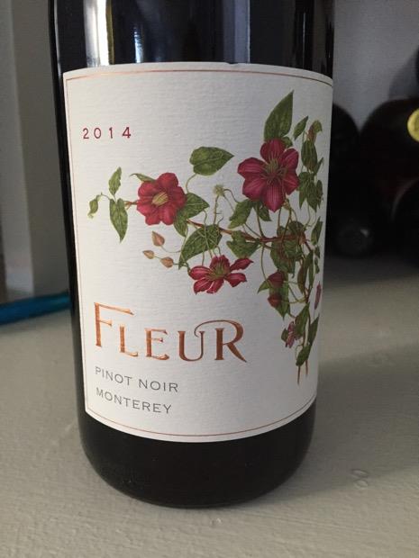 2013 Fleur de Vin Pinot Noir, USA, California, Central Coast, Monterey ...