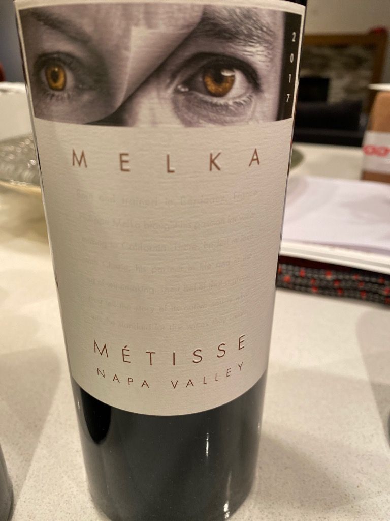 2017 Melka Cabernet Sauvignon Métisse Montbleau, USA, California, Napa ...