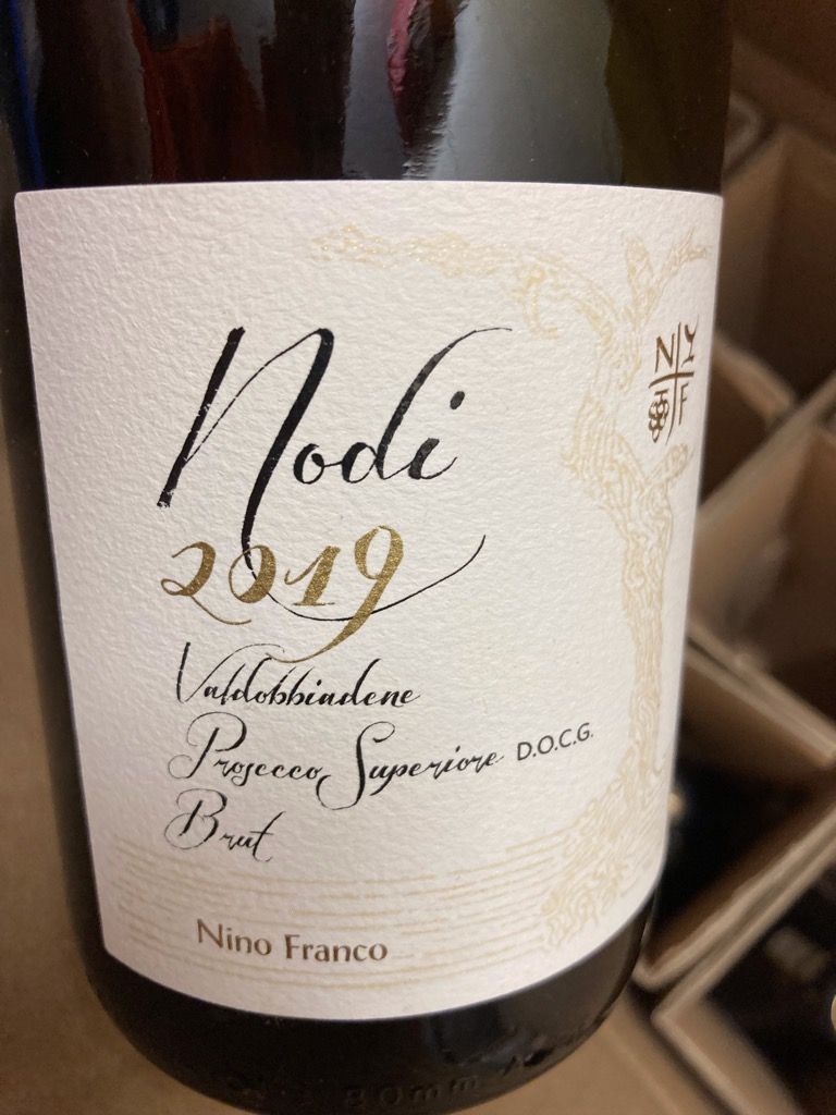 2019 Nino Franco Valdobbiadene Prosecco Superiore Nodi, Italy, Veneto ...