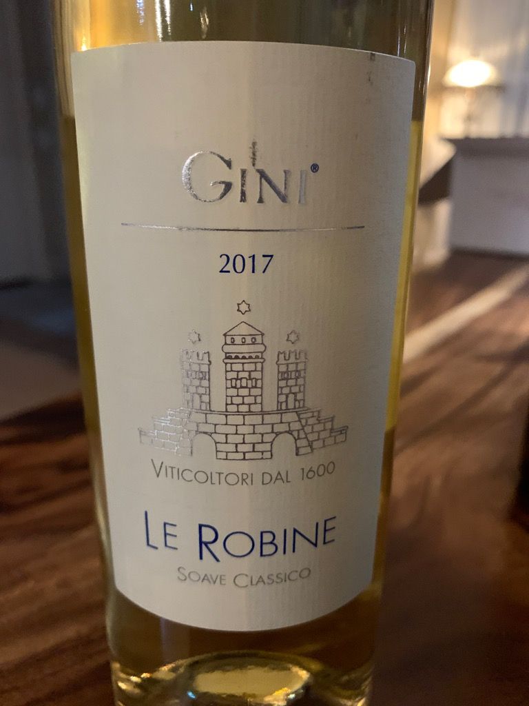2017 Gini Soave Classico Le Robine, Italy, Veneto, Soave Classico ...