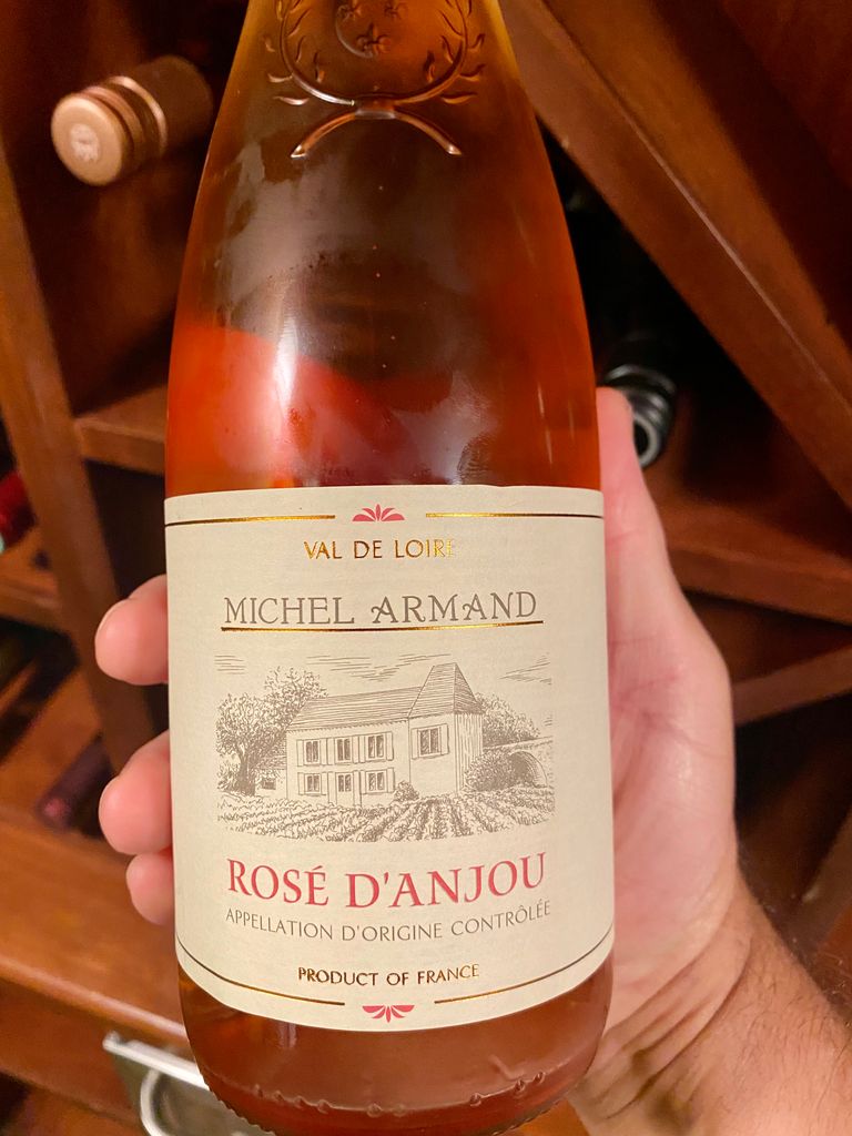 2021 Michel Armand Rosé d'Anjou, France, Loire Valley, Anjou-Saumur ...