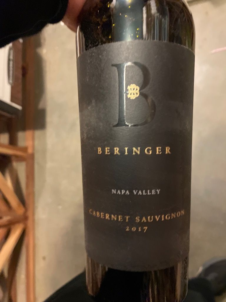 2017 Beringer Vineyards Cabernet Sauvignon Distinction Series Napa ...