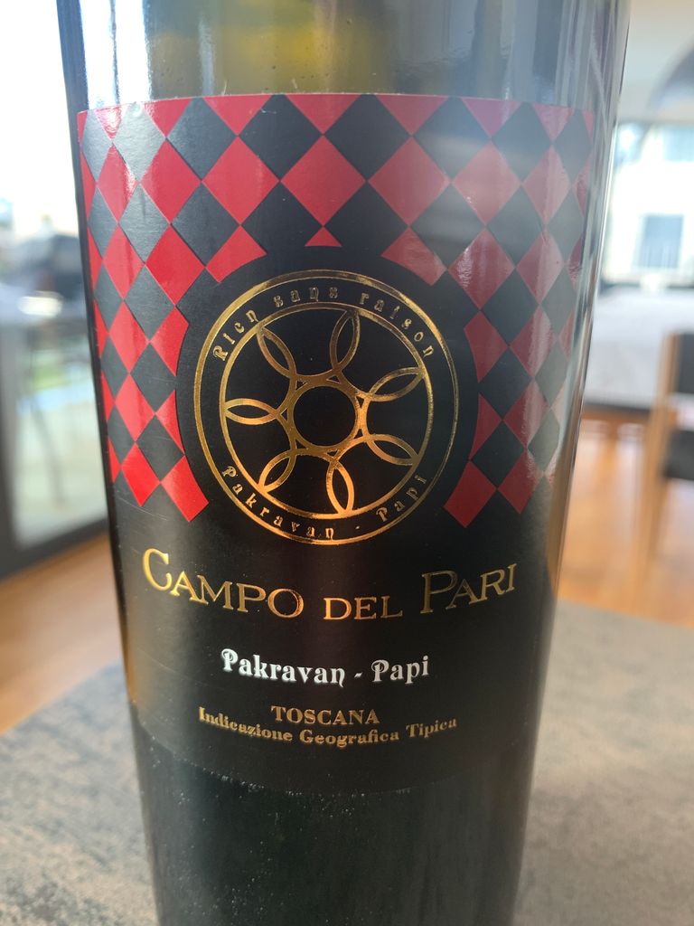 2012 Pakravan Papi Campo dei Pari Toscana IGT, Italy, Tuscany, Toscana ...