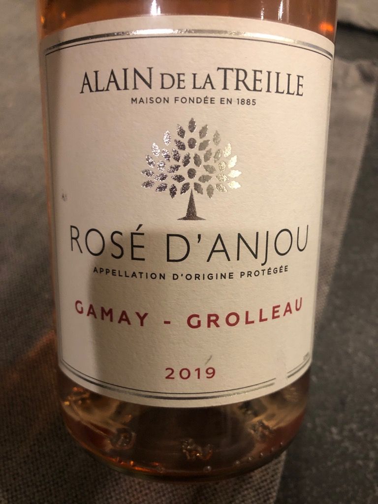 2019 Alain De La Treille, France, Loire Valley - CellarTracker