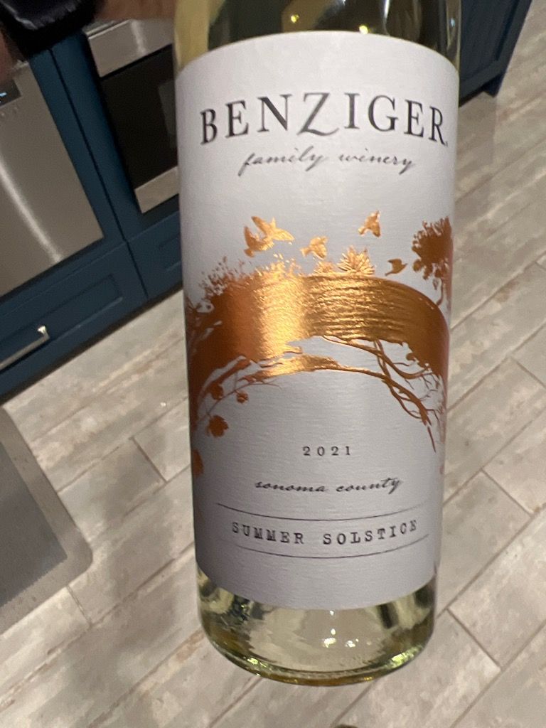2021 Benziger Family Winery Summer Solstice, USA, California, Sonoma ...