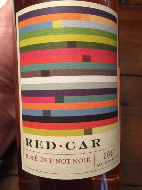 2017 Red Car Rosé of Pinot Noir, USA, California, Sonoma County, Sonoma ...