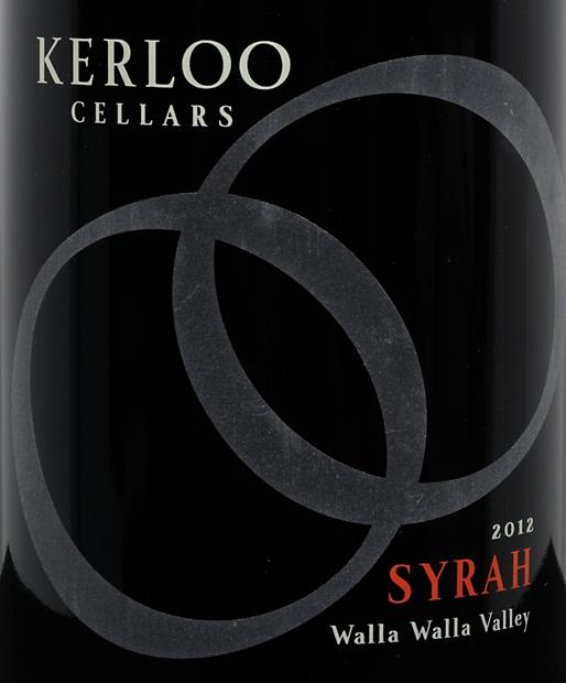 2012 Kerloo Cellars Syrah Walla Walla Valley, USA, Washington, Columbia ...
