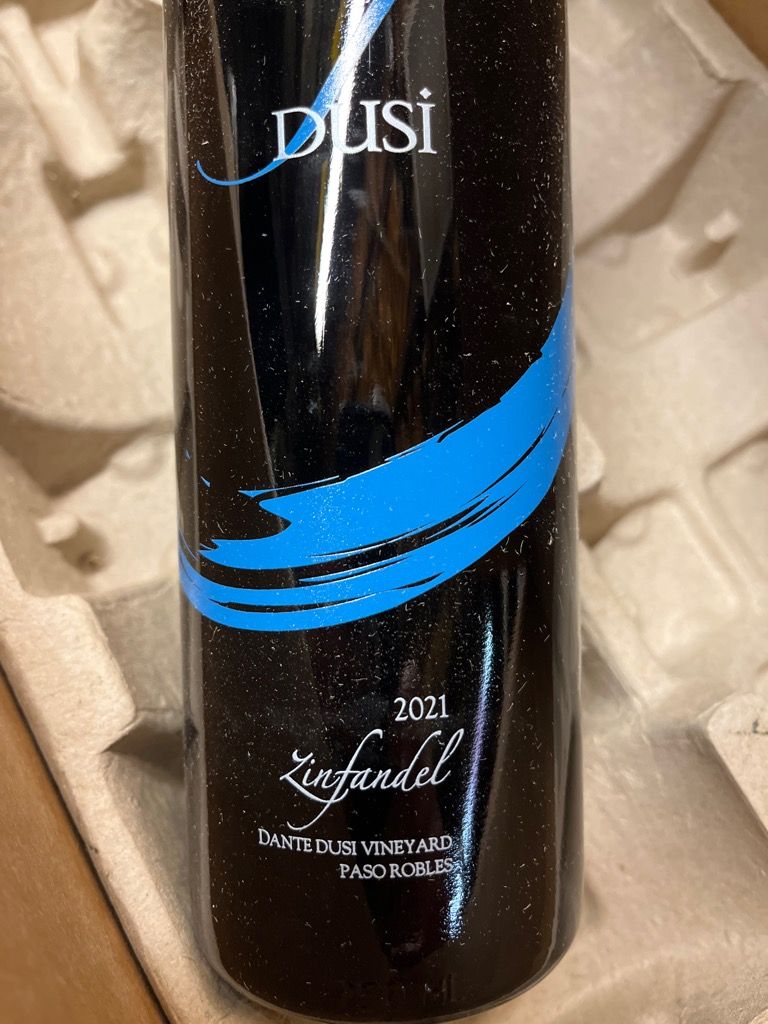 2021 J. Dusi Zinfandel Dante Dusi Vineyard, USA, California, Central ...