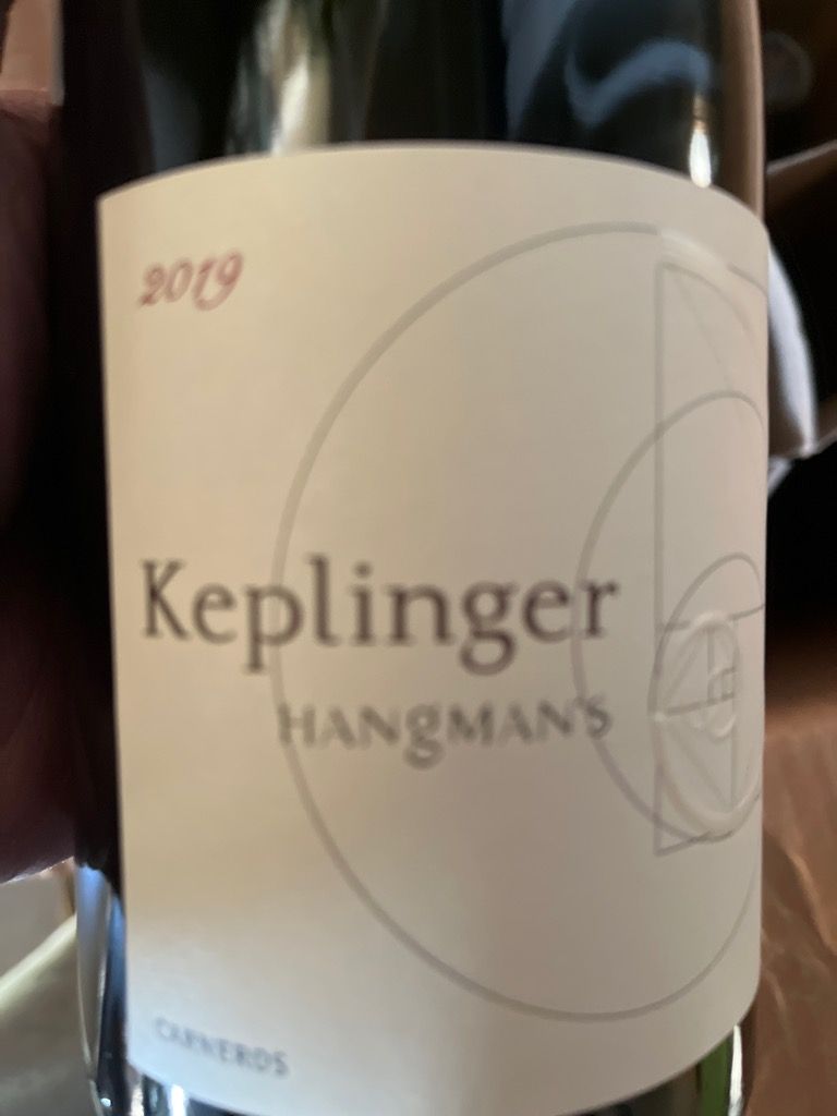 2019 Keplinger Hangman's, USA, California, Napa / Sonoma, Carneros ...