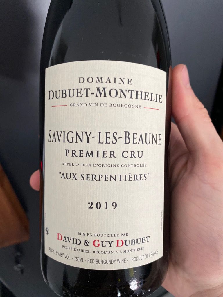 2020 Domaine Dubuet-Monthélie Savigny-lès-Beaune 1er Cru Les ...