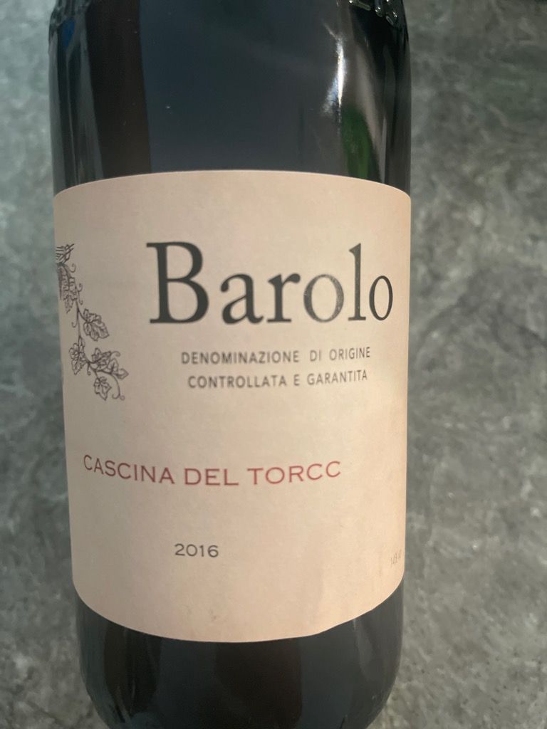 2016 Cascina Del Torcc Barolo, Italy, Piedmont, Langhe, Barolo ...