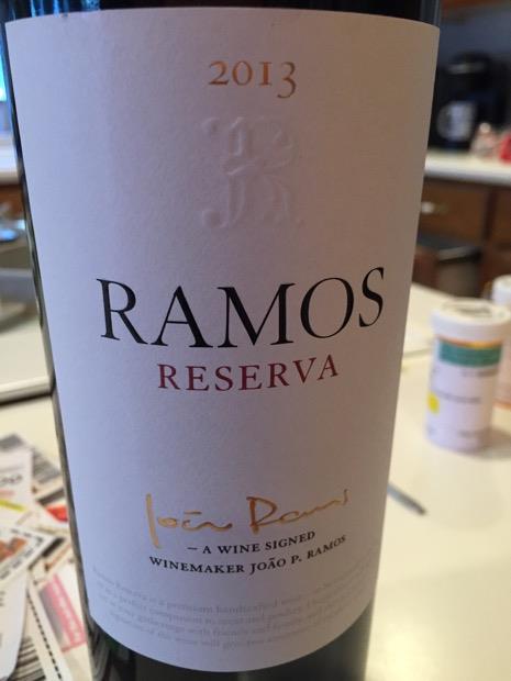 2013 João Portugal Ramos Vinho Regional Alentejano Reserva, Portugal ...