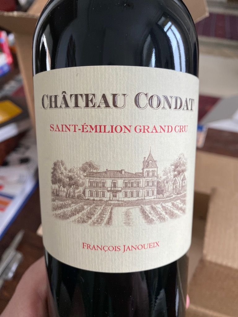 2018 Château Condat, France, Bordeaux, Libournais, St. Émilion Grand ...