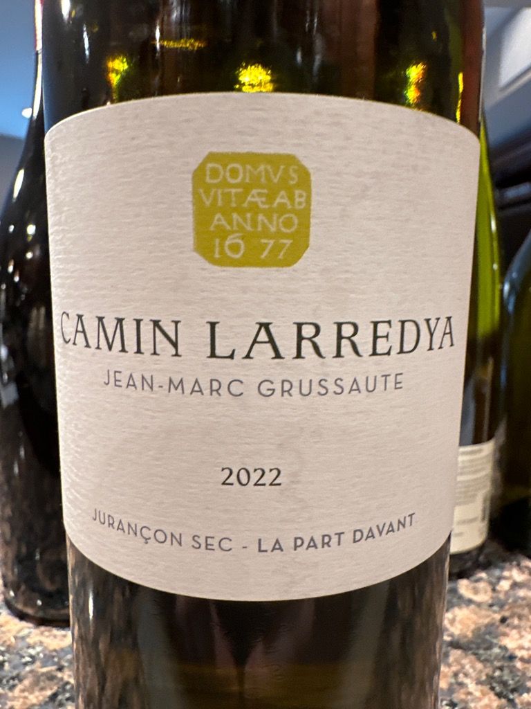 2023 Camin Larredya Jurançon Sec La Part Davant, France, Southwest ...