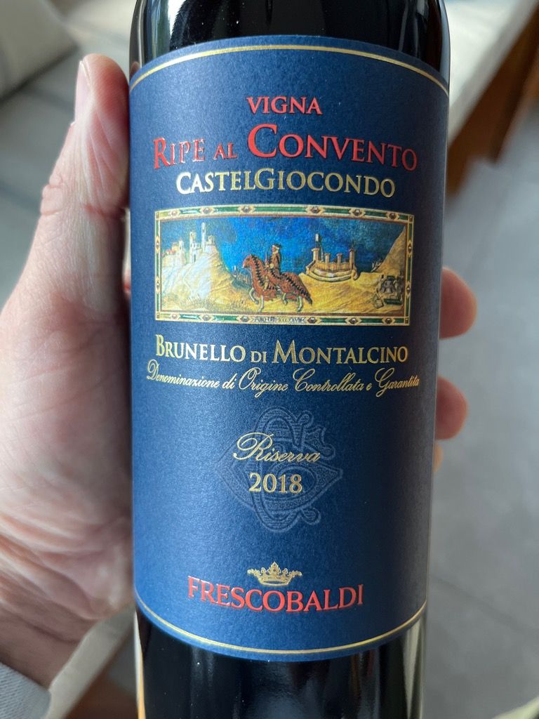 2018 Castelgiocondo (Marchesi de' Frescobaldi) Brunello di Montalcino ...