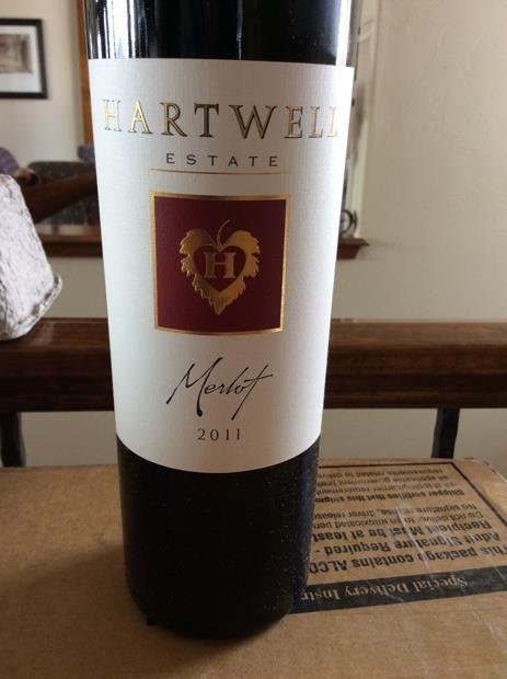 2011 Hartwell Vineyards Merlot, USA, California, Napa Valley, Stags ...