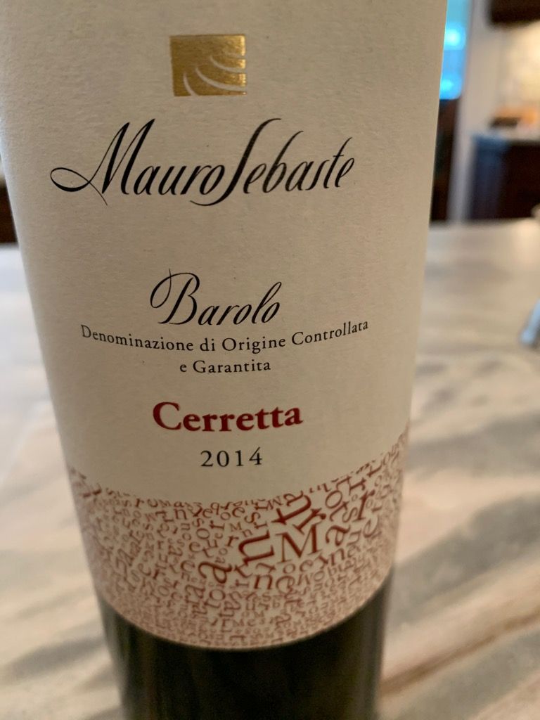 2014 Mauro Sebaste Barolo Cerretta, Italy, Piedmont, Langhe, Barolo ...