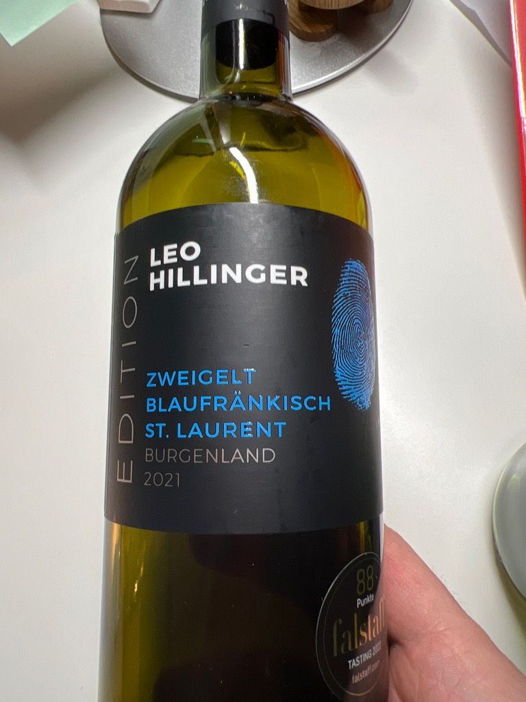 2021 Leo Hillinger Edition Leo Hillinger Selection Zwglt Blaufr StLau ...