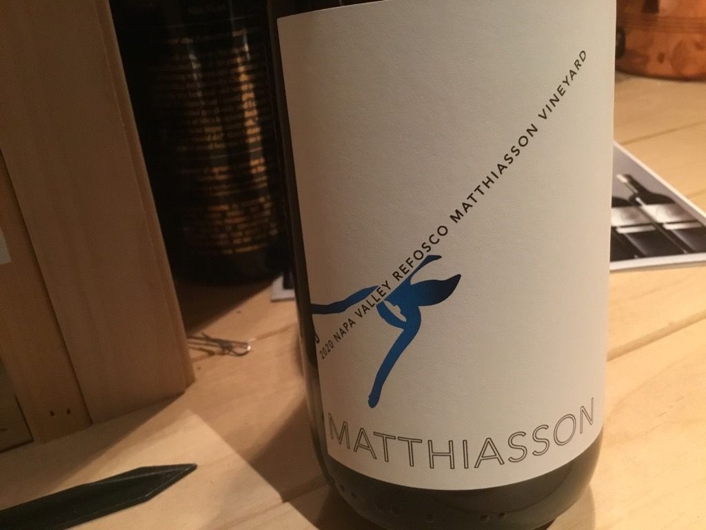 2020 Matthiasson Refosco Matthiasson Vineyard, USA, California, Napa ...