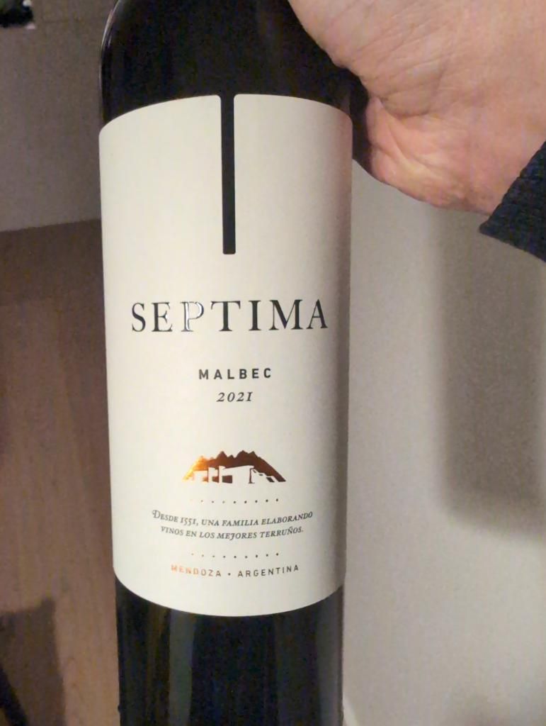2021 Bodega Septima Malbec, Argentina, Mendoza - CellarTracker