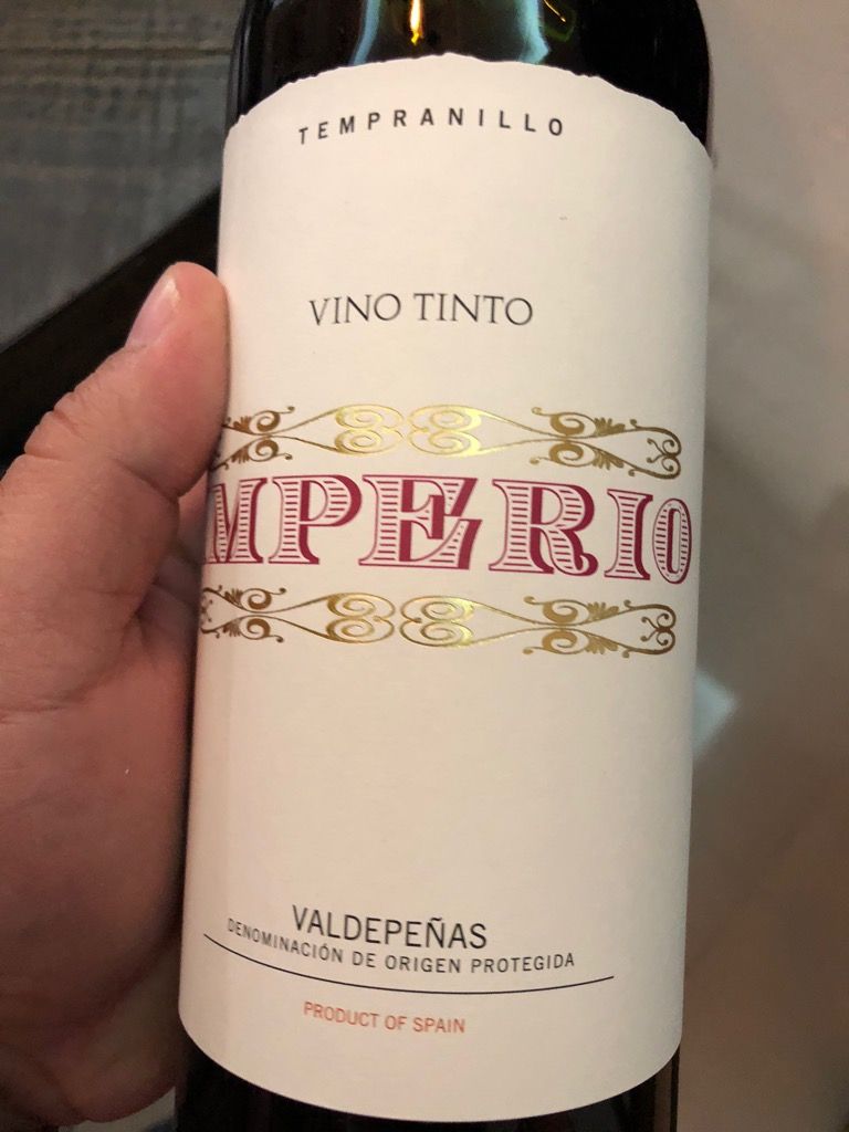 2010 Imperio Tempranillo Valdepeñas, Spain, Castilla-La Mancha ...