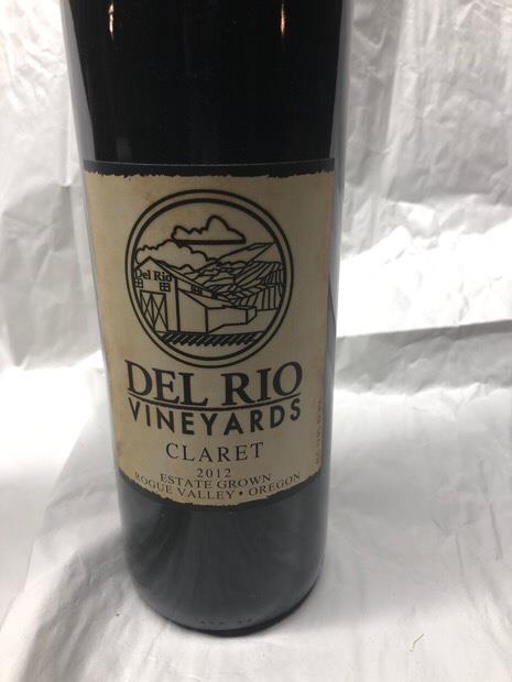 2013 Del Rio Vineyards Claret, USA, Oregon, Southern Oregon, Rogue ...